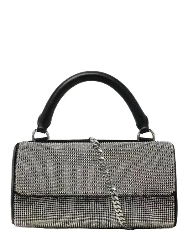 Kara Crystal-embellished Mini Bag - Neutrals