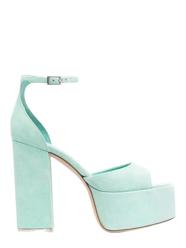 Paris Texas Tatiana 130mm Platform Sandals - Blue
