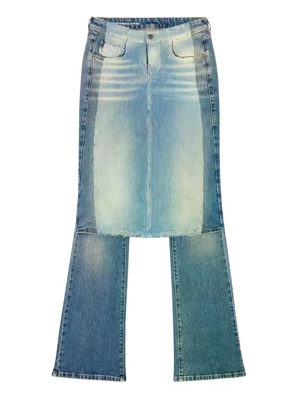 DIESEL® D-sel 007x8 Flare Jeans - Blue