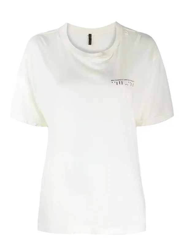 BEN TAVERNITI UNRAVEL PROJECT Logo T-shirt - White