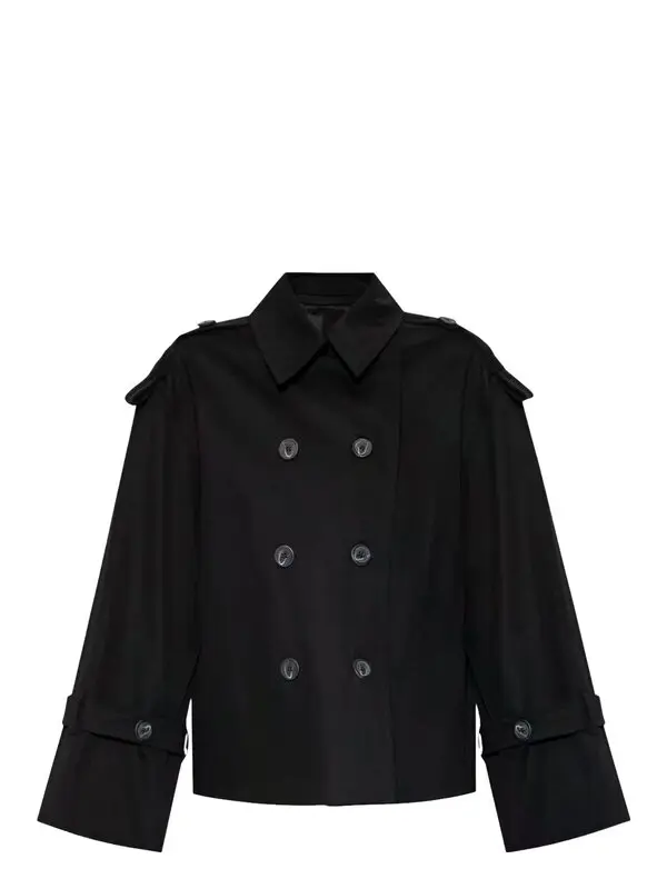 BY MALENE BIRGER Double-breasted Jacket - Black