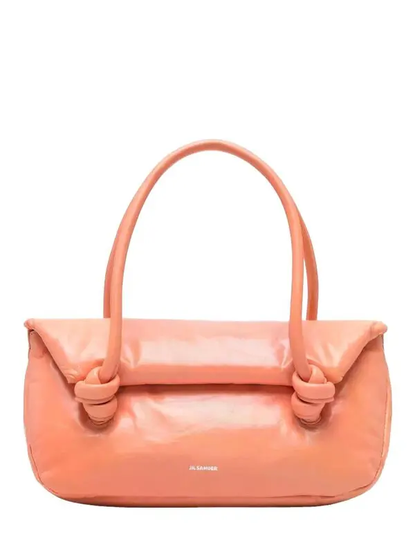 JIL SANDER Small Padded Tote Bag - Orange