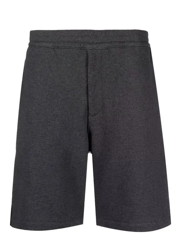 Alexander McQueen Stripe-detail Track Shorts - Grey
