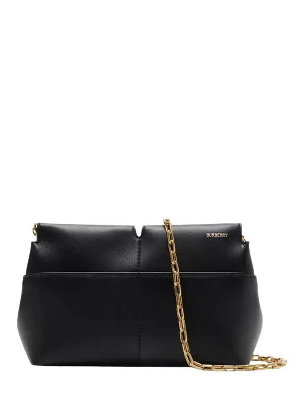 Burberry Chain Clutch Bag - Black