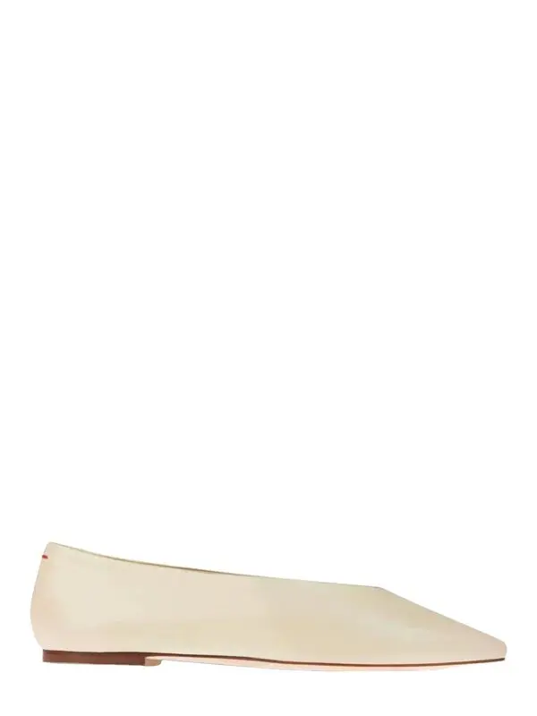 AeydĒ Pointed-toe Ballerina Flats - Neutrals