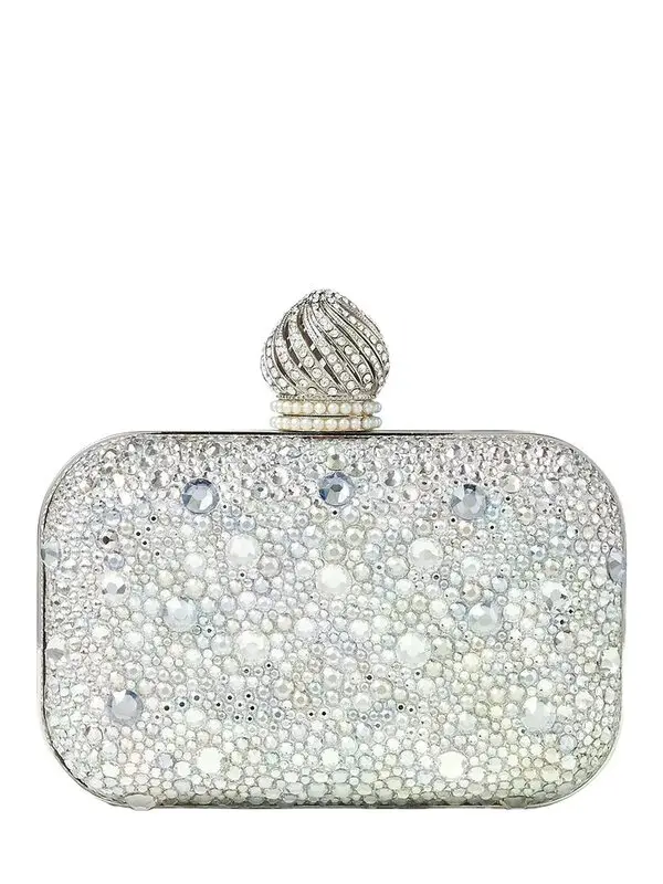 JIMMY CHOO Micro Cloud Clutch - Grey