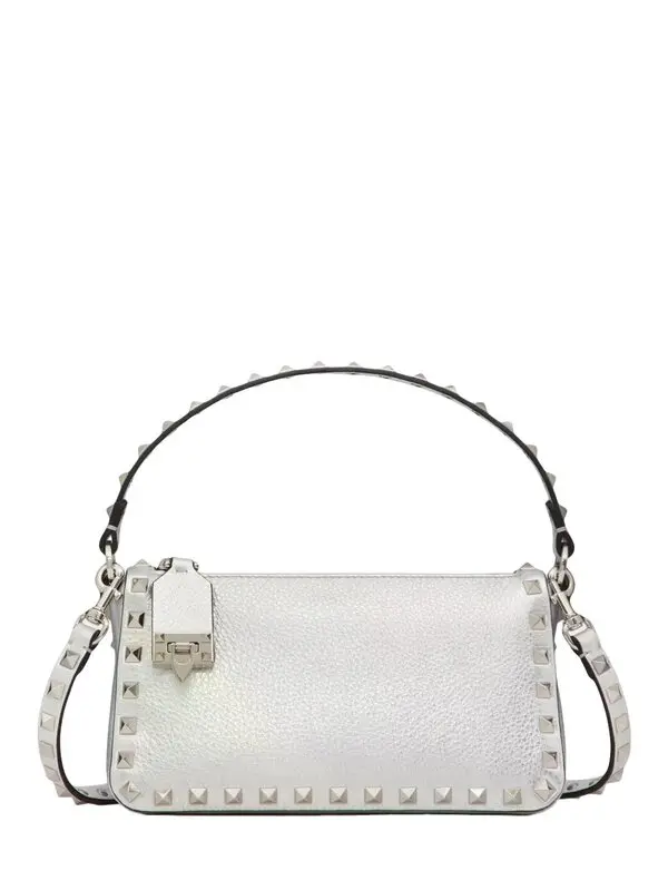Valentino Garavani Rockstud Crossbody Bag - Silver