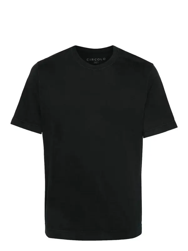 CIRCOLO 1901 Short-sleeve Cotton T-shirt - Black