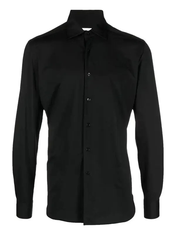 XACUS Button-down Fastening Shirt - Black