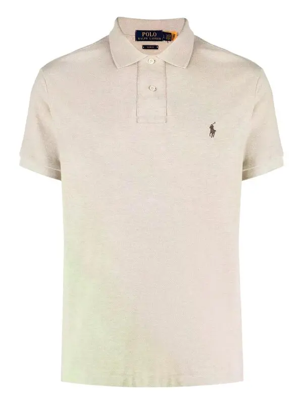 Polo Ralph Lauren Logo-embellished Polo Shirt - Neutrals
