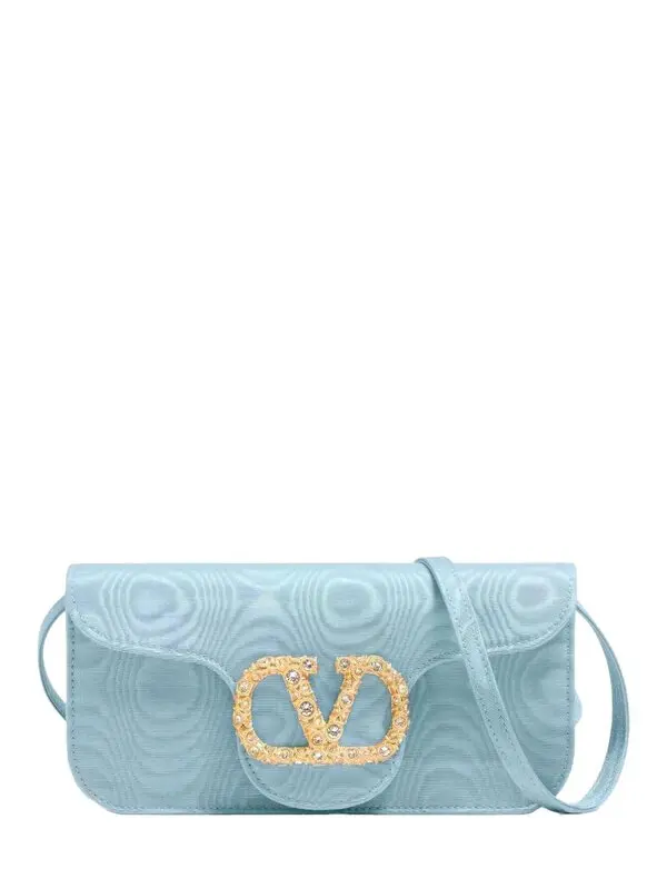 Valentino Garavani Locò Clutch - Blue