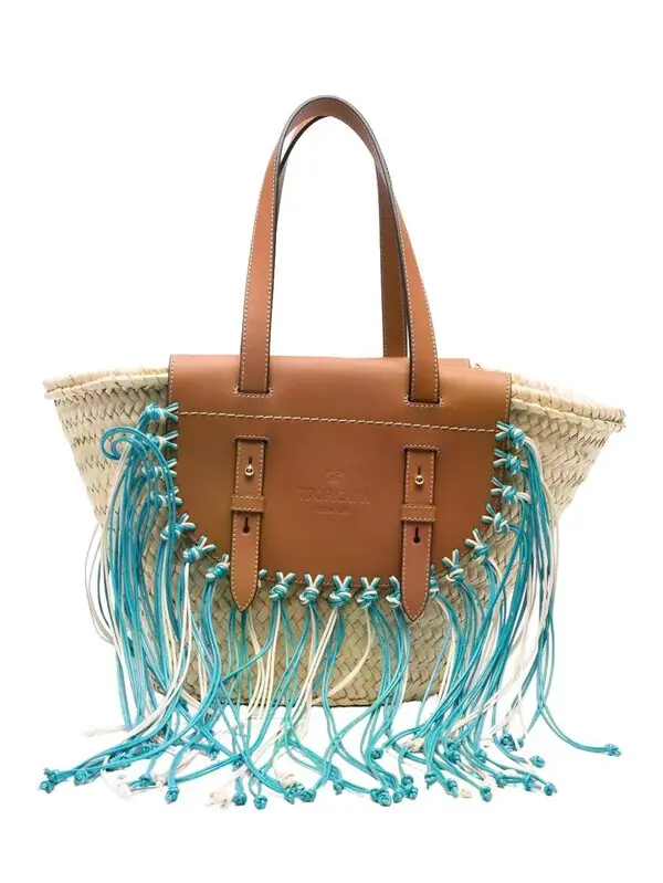 CUBA LAB Tropicana Kenia Tote Bag - Neutrals