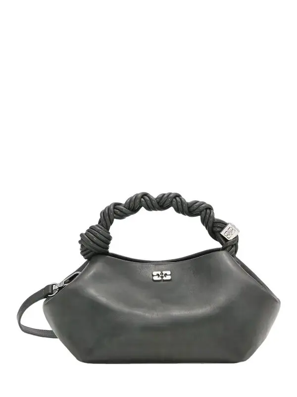GANNI Small Bou Tote Bag - Grey