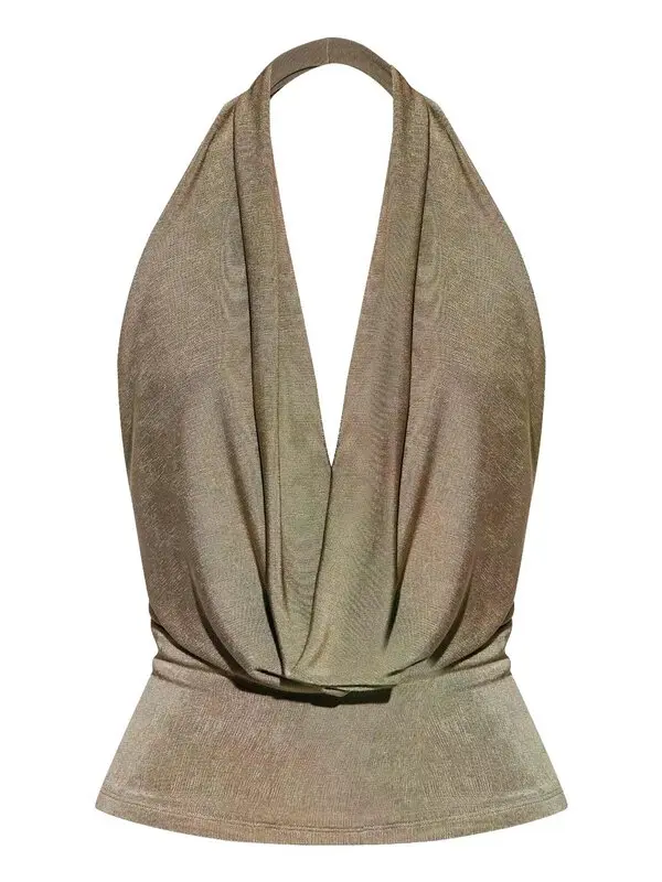 MISBHV Halterneck Top - Neutrals