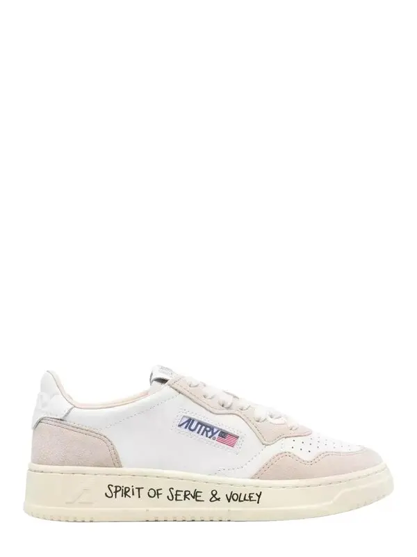 AUTRY Medalist Leather Sneakers - Neutrals