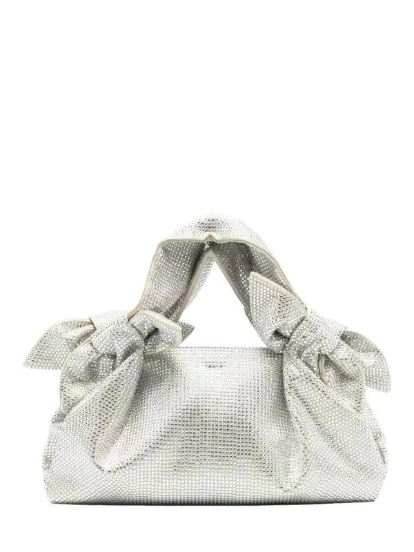 Giuseppe Di Morabito Knoted-straps Rhinestone-embellished Tote Bag - Neutrals