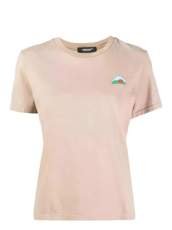 Undercover Graphic-print Cotton T-shirt - Neutrals