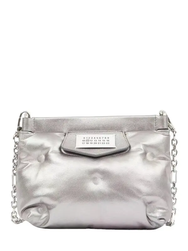 MAISON MARGIELA Mini Glam Slam Red Carpet Clutch Bag - Silver