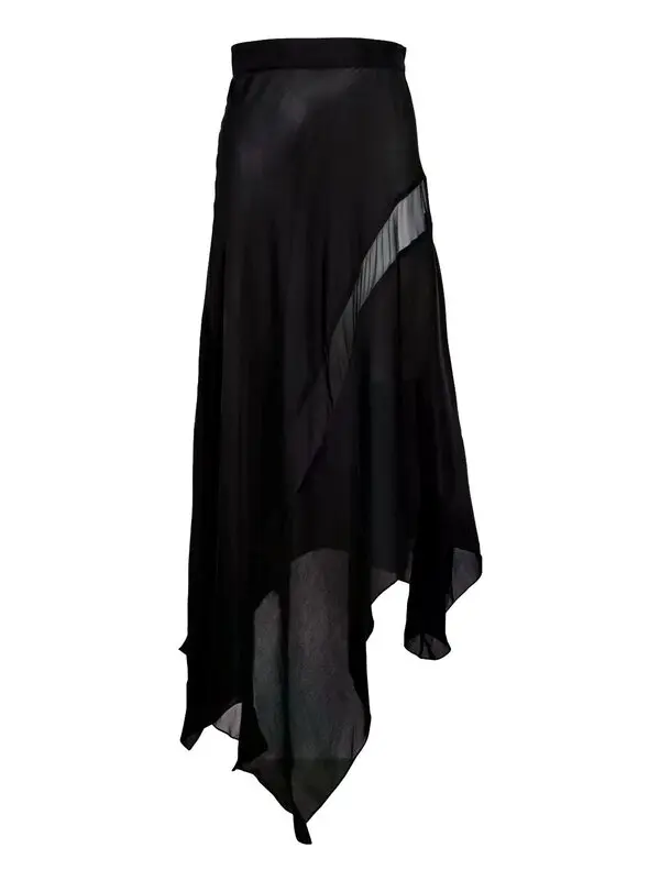 FLEUR DU MAL Handkerchief Skirt - Black