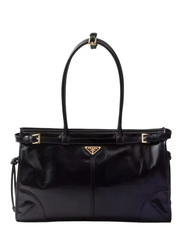 Prada Bonnie Tote Bag - Black
