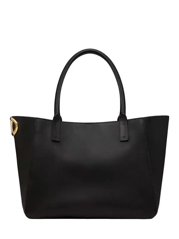 Valentino Garavani Vlogo Signature Side Tote - Black
