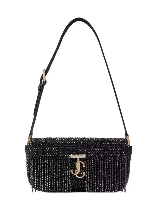 JIMMY CHOO Avenue Mini Shoulder Bag - Black