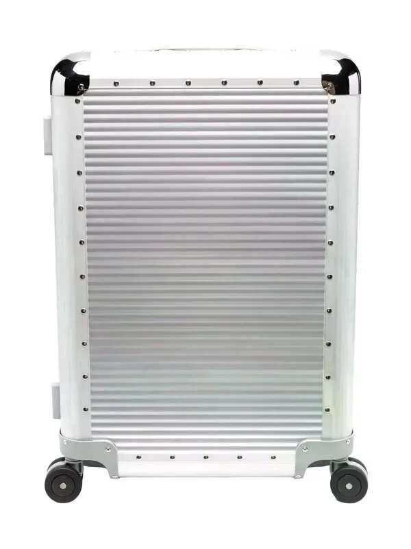FPM MILANO Bank S Spinner 68 Aluminium Suitcase - Silver