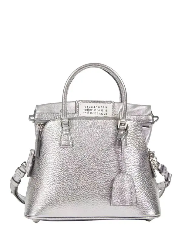 MAISON MARGIELA 5ac Classique Tote Bag - Silver