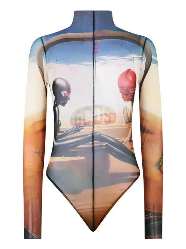 Gcds Creatures Tulle Body - Neutrals