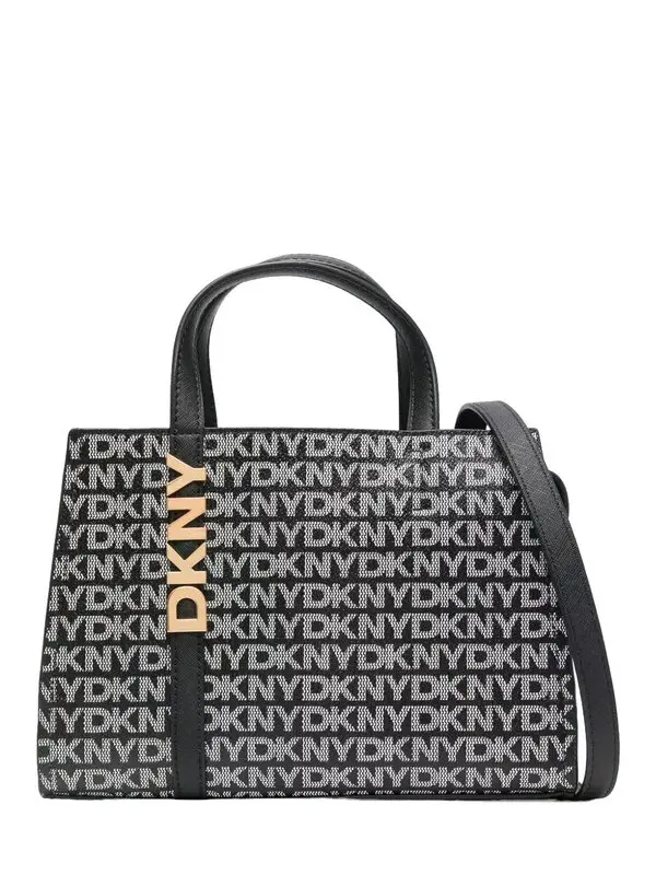 Dkny Jacquard Tote Bag - Black