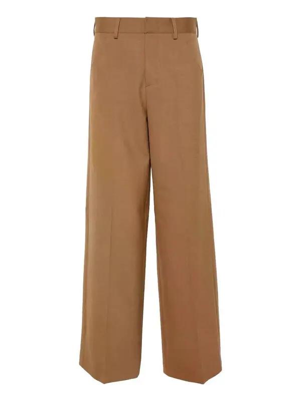 Philosophy Di Lorenzo Serafini Straight-leg Palazzo Trousers - Brown