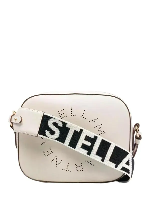 Stella McCartney Stella Logo Crossbody Bag - Neutrals