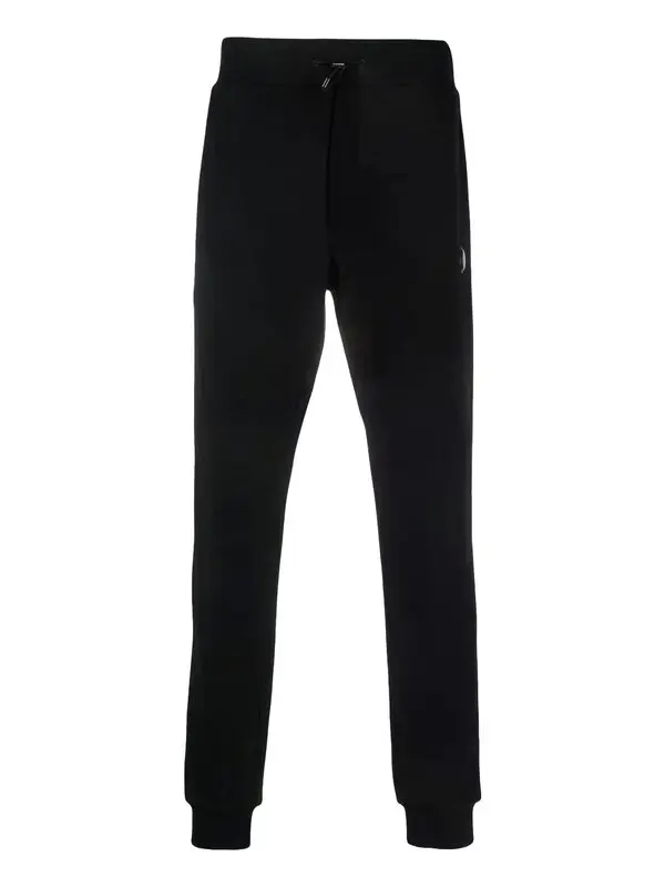 PLEIN SPORT Logo-patch Track Pants - Black