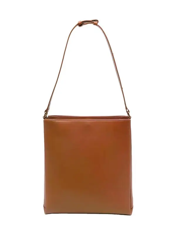 Plan C Folded Tote Bag - Brown