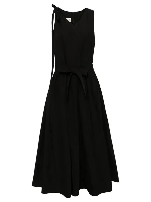 BAMBAH Poplin Shirt Dress - Black