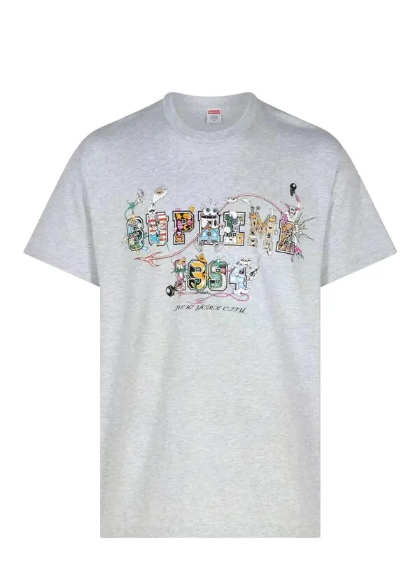 Supreme Varsity Cotton T-shirt - Grey