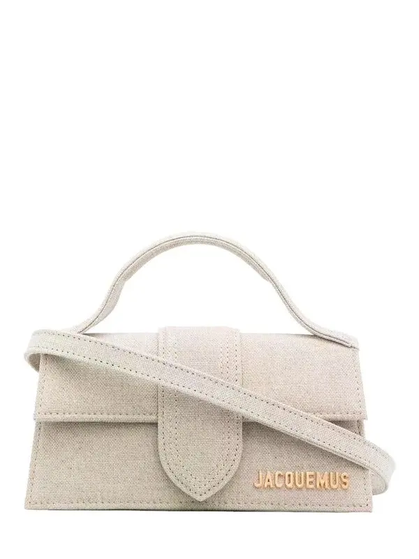 Jacquemus Le Bambino Leather Tote - Neutrals
