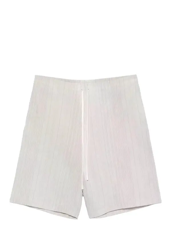 FORME D'EXPRESSION Striped Shorts - Grey