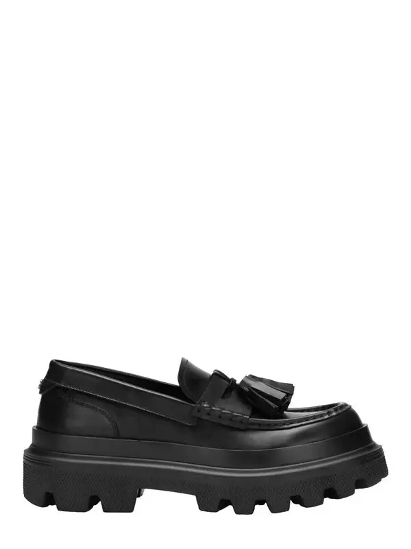 Dolce & Gabbana Chunky Sole Loafers - Black