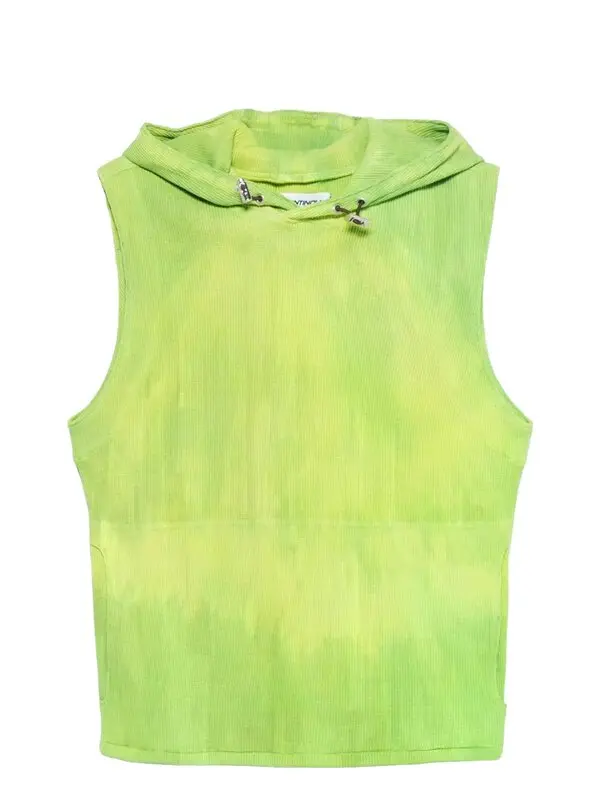 CHARLIE CONSTANTINOU Waffle-jersey Hoodie - Green