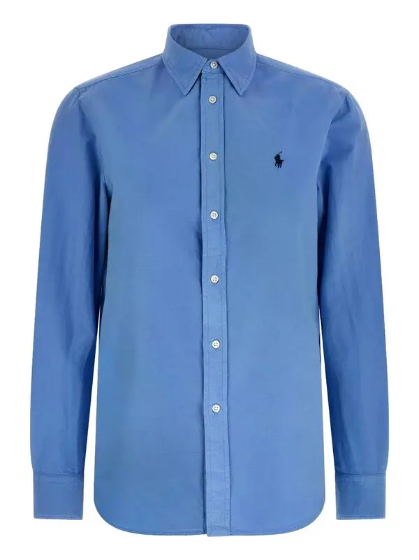 Polo Ralph Lauren Polo Pony-embroidered Shirt - Blue