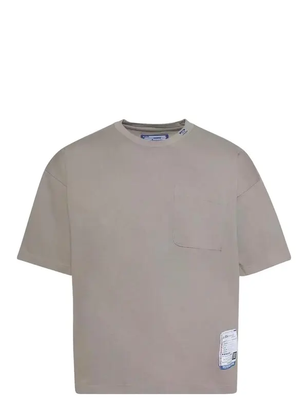 Mihara Yasuhiro Logo-patch T-shirt - Grey