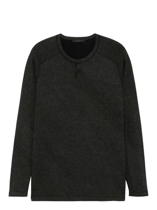 Transit Mélange-effect Sweater - Grey