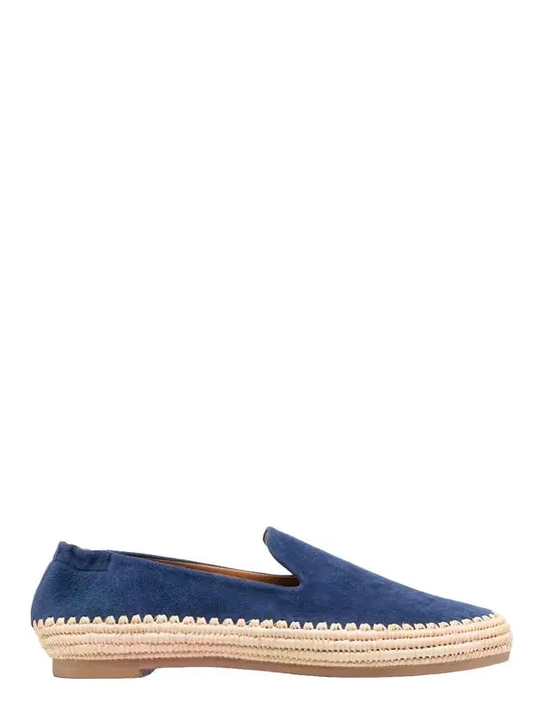 Clergerie Calf-suede Slippers - Blue