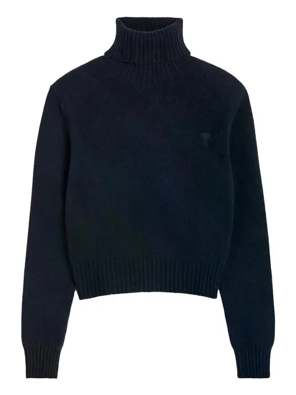 AMI Paris De Coeur Cashmere Sweater - Blue