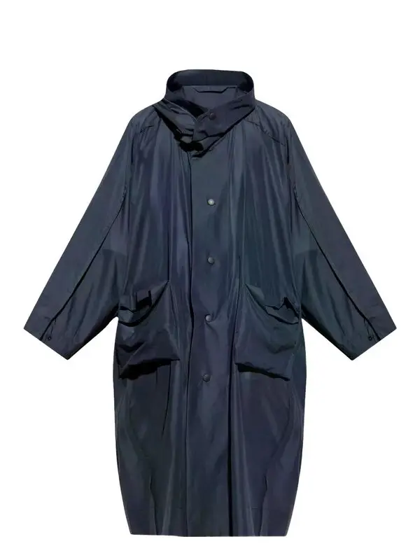 Issey Miyake Nylon Kite Coat - Blue