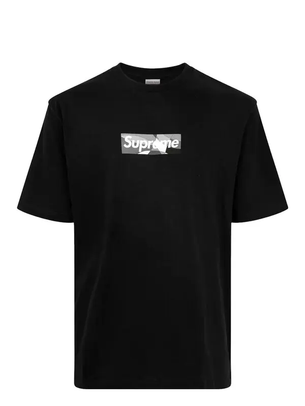 Supreme X Emilio Pucci Box Logo T-shirt - Black
