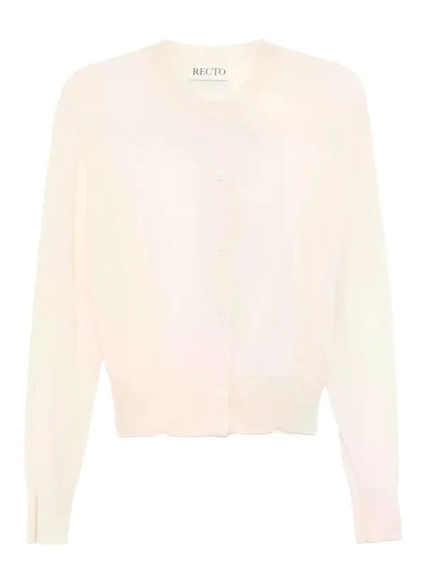 RECTO Wool Cardigan - Neutrals