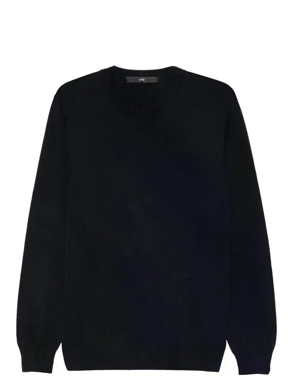 SAPIO Cotton Crew Neck Sweater - Blue