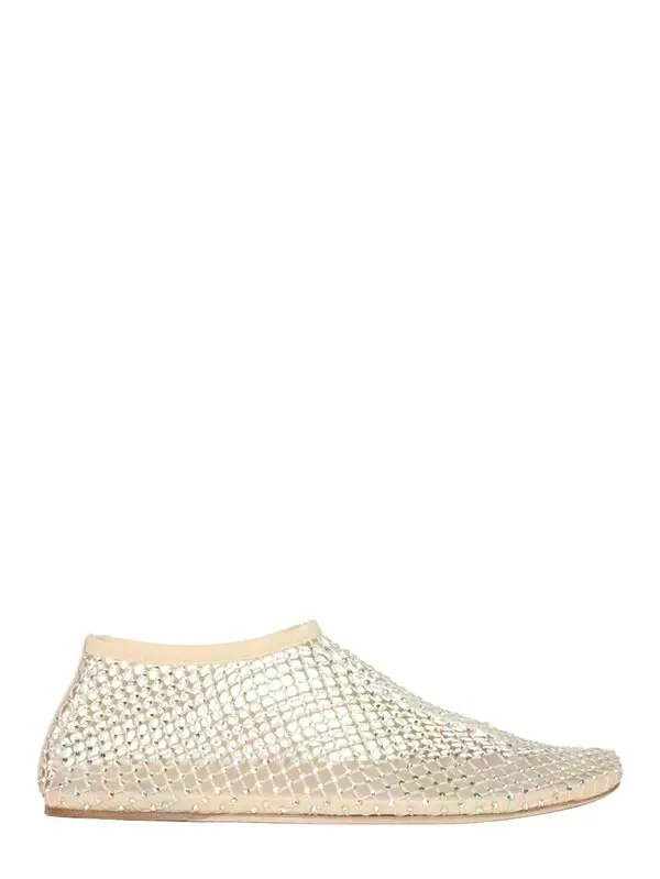 Christopher Esber Minette Mesh Ballerina Shoes - Neutrals